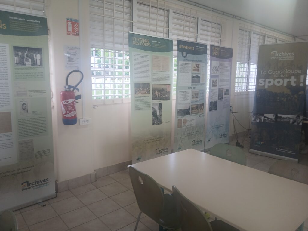 Avec l’exposition La Guadeloupe fait son sport, les élèves (re ...